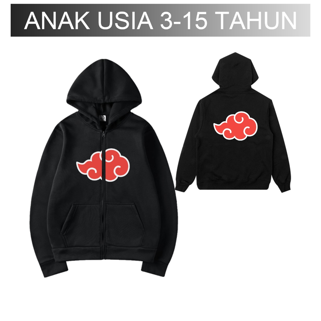 Jual Jaket Hoodie Akatsuki Naruto Anak | Shopee Indonesia