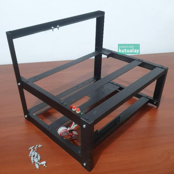 Jual Casing PC ATX Open Air Custom Alumunium CPU Komputer Benchtable ...