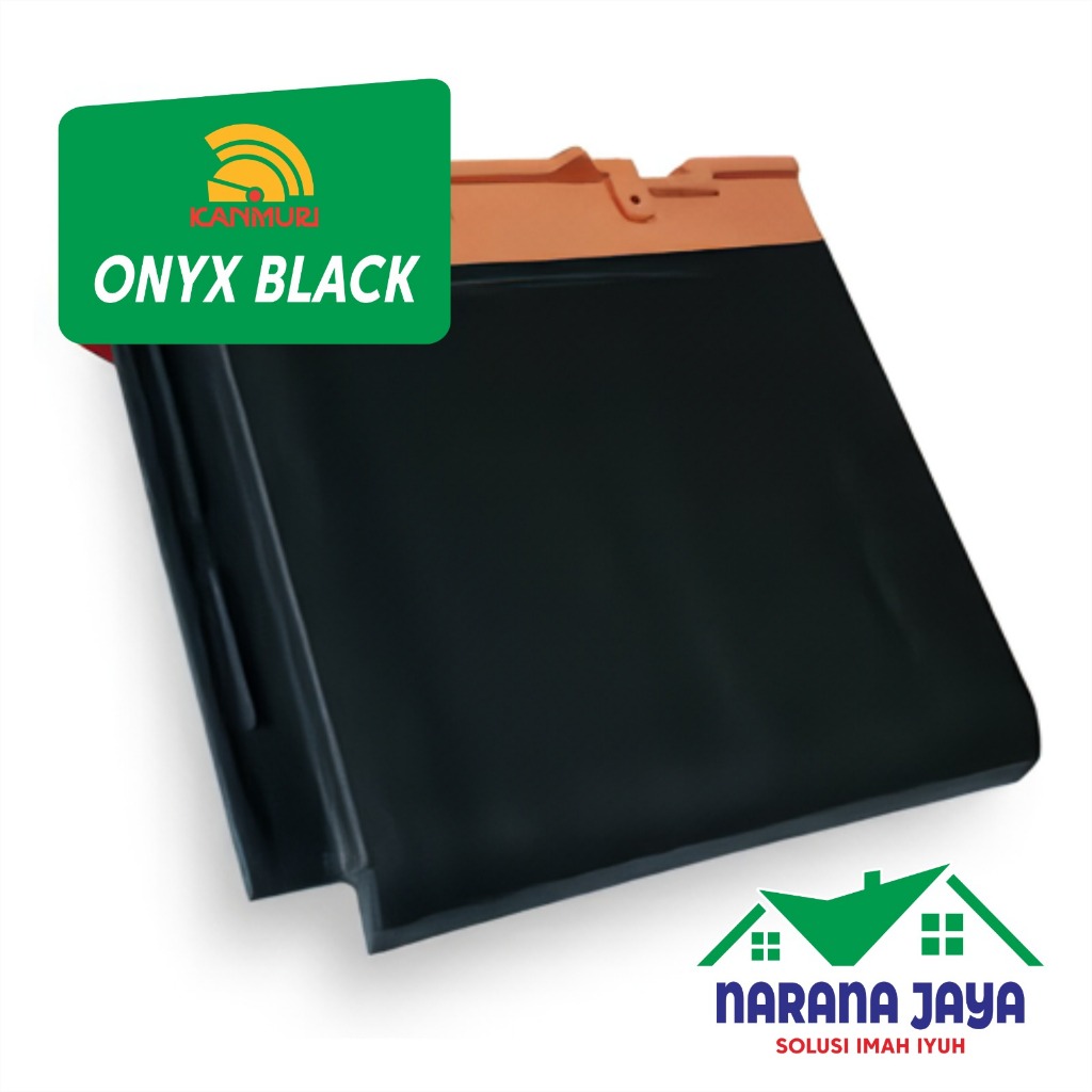Jual GENTENG KANMURI | FULL FLAT | ONYX BLACK | Shopee Indonesia