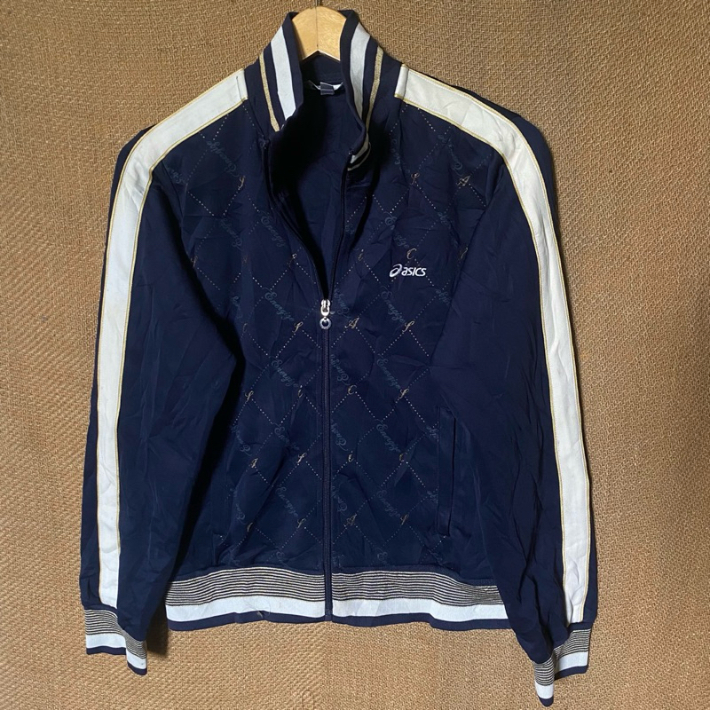 Jual Asics Energize Navy Tracktop Jacket Woman | Shopee Indonesia