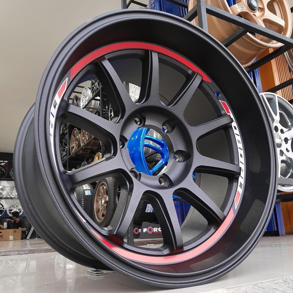 Jual Velg pelak mobil celong r18 pajero, fortuner, triton hsr toboali ring 18 lebar 9,5 sandy ...