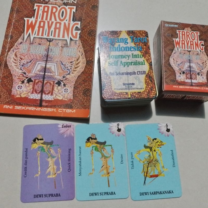 Jual Kartu Tarot Wayang Ani Sekarningsih CTGM Langka Original Asli ...