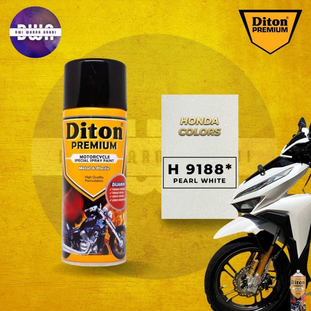 Jual Cat Semprot H 9188* Pearl White 400cc Diton Premium Pylox Original | Shopee Indonesia