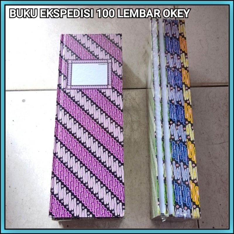 Jual 1 Pak Buku Ekspedisi / Expedisi Panjang Okey 100 Lembar Isi 5 Pcs ...