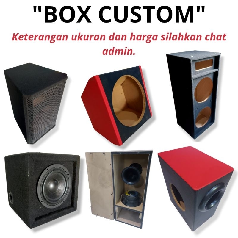 Jual Box Custom box subwoofer box speaker | Shopee Indonesia