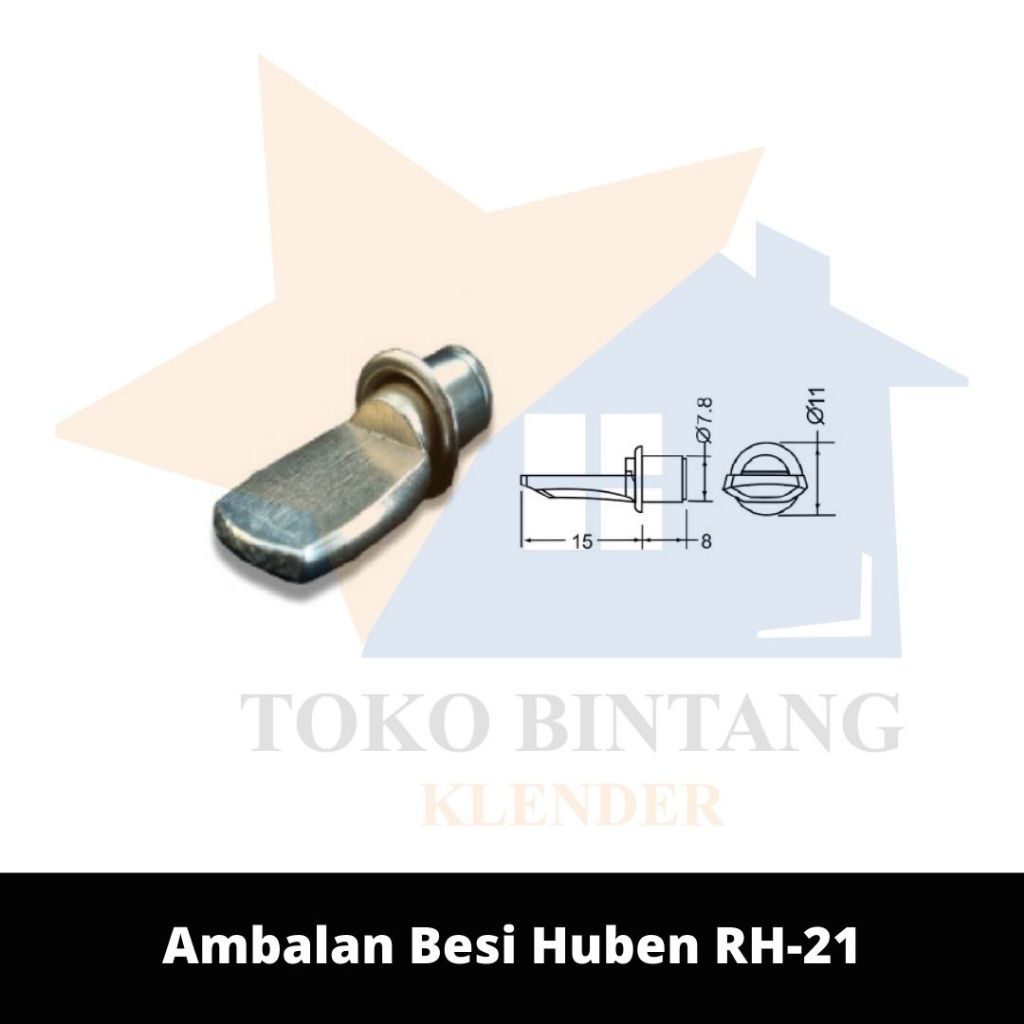 Jual Ambalan Besi Huben RH-21 (pack @200pcs) | Shopee Indonesia