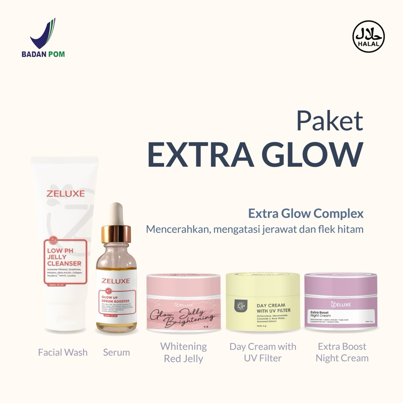 Jual PAKET WHITENING EXTRA GLOW | Shopee Indonesia