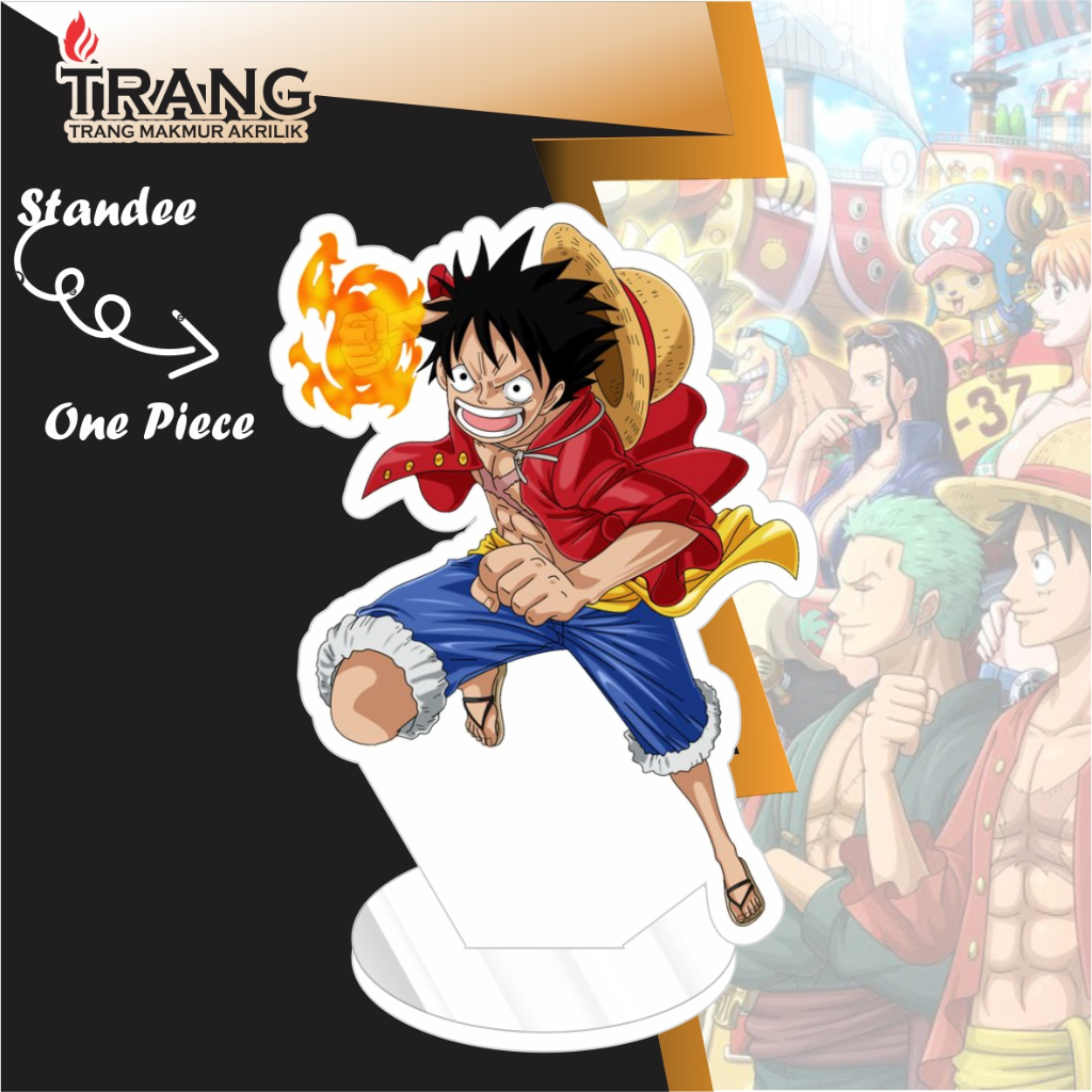 Jual Standee Figure Akrilik One Piece / Standing Action figure Acrylic ...