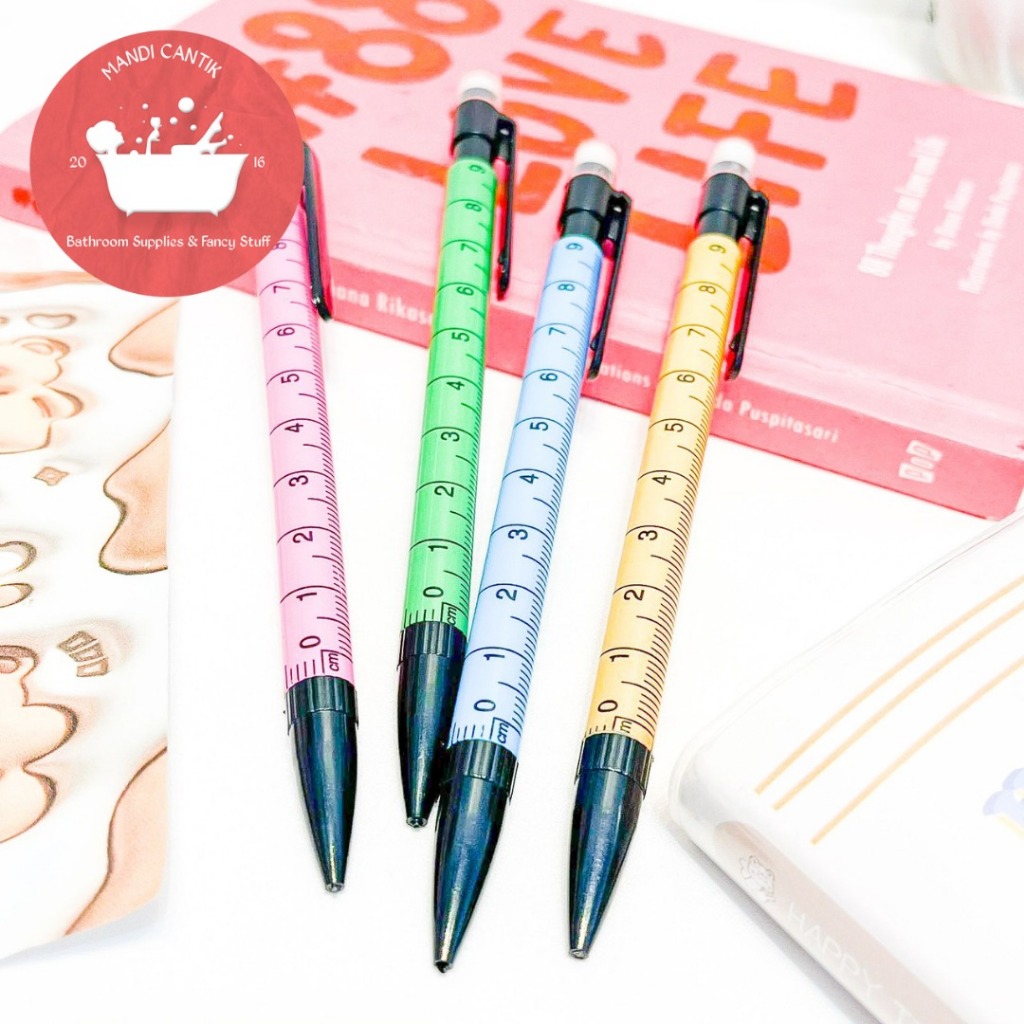 Jual PENSIL CETEK MENAKIK UKUR PENGARIS PCM-1031 ALAT TULIS SEKOLAH ...