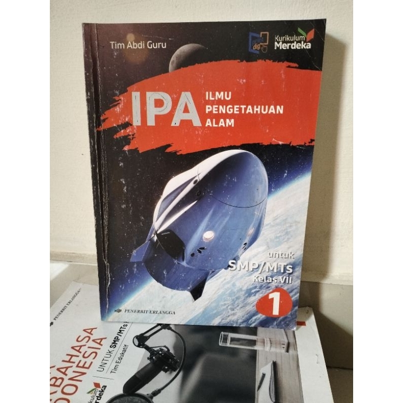 Jual IPA Ilmu Pengetahuan Alam untuk SMP/MTs kelas 7 kurikulum Merdeka erlangga | Shopee Indonesia