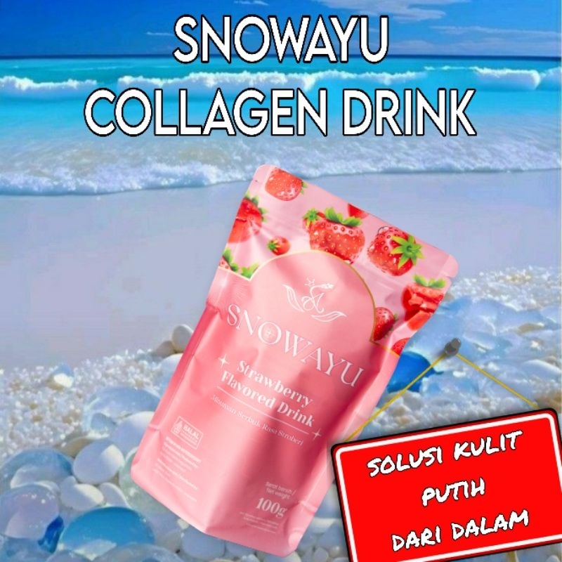 Jual Minuman Pemutih Snowayu Premium Collagen Drink | Collagen Beauty Drink | Minuman Kolagen ...