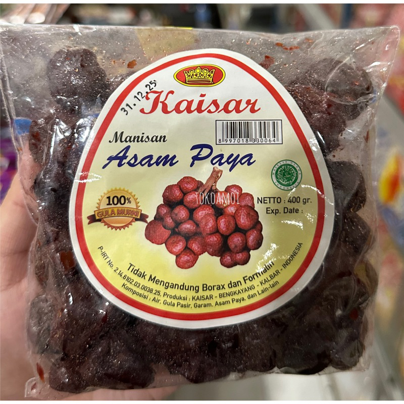 Jual Manisan Buah Asam Paya / Atapson Manisan Khas Kalimantan 400gr ...