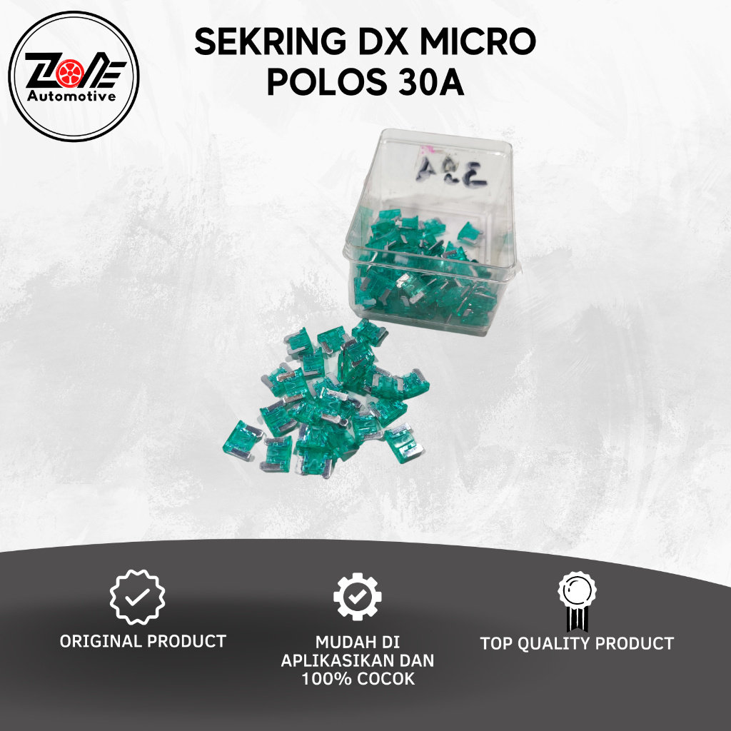 Jual FUSE DX MICRO - SEKRING TANCAP TUSUK MIKRO 5A 7.5A 10A 15A 20A 25A ...