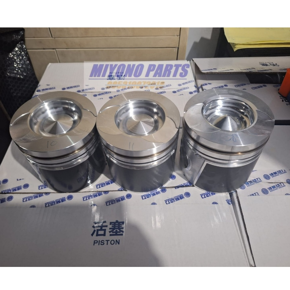 Jual PISTON ENGINE WEICHAI WD10 WD615 612600030010 612600030011 ...