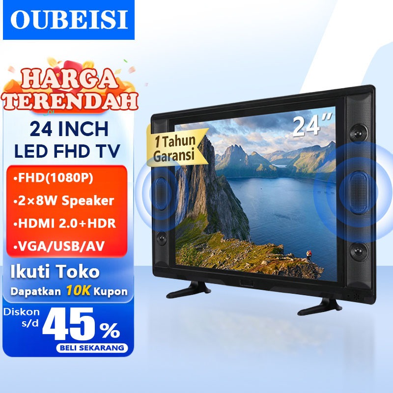 Jual rumah TV Digital tv Sakura TV LED 24/25 inch TV Digital Televisi ...