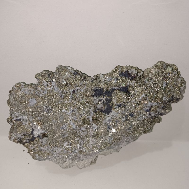 Jual 063 barang antik batu pyirit pirit logam emas atau perak berat ...