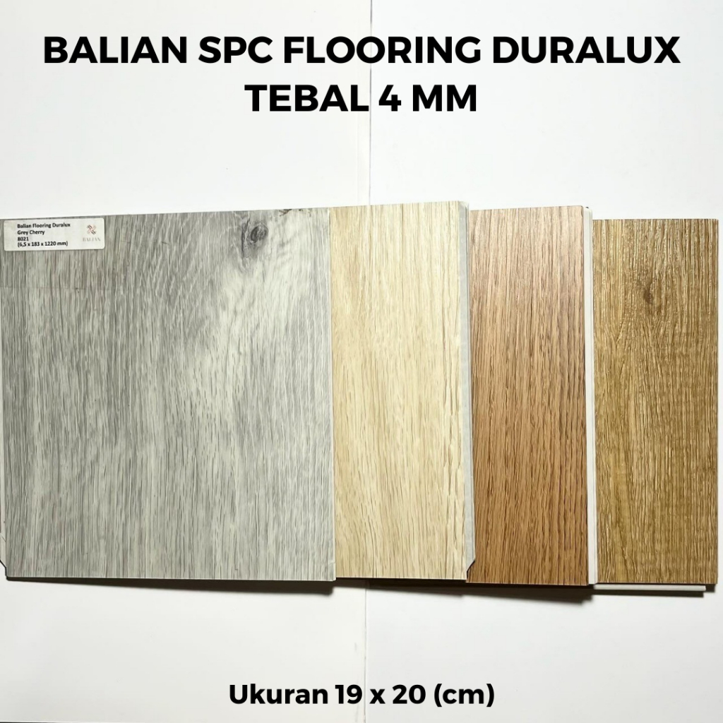 Jual Sample Material SPC BALIAN FLOORING DURALUX | Material Interior ...