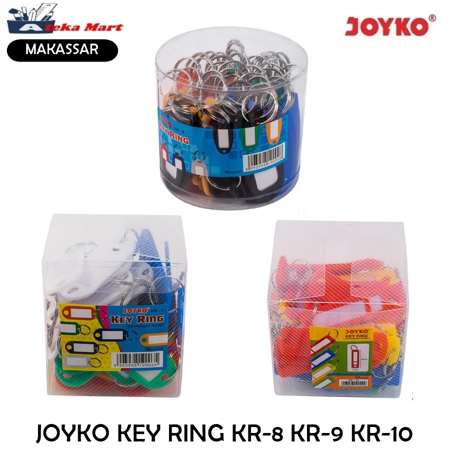 Jual [BOX/50PCS] JOYKO KEY RING KR-8 KR-9 KR-10 | Shopee Indonesia