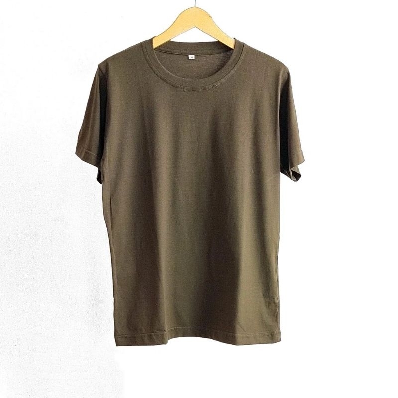 Jual KAOS POLOS LENGAN PENDEK COTTON COMBED 30S PREMIUM WARNA HIJAU ...