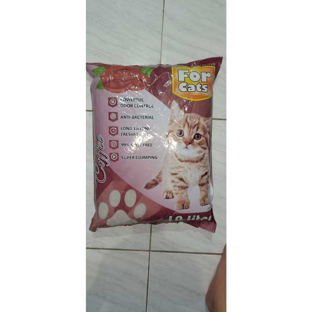 Jual Pasir Kucing For cats 10Liter (8kg) | Shopee Indonesia