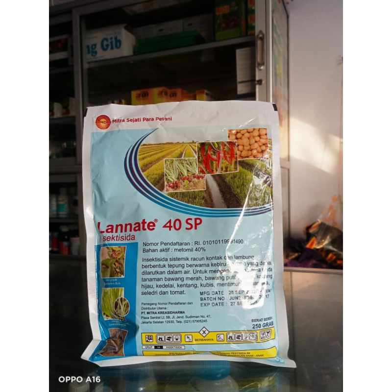 Jual Insektisida Lannate 40sp 250 gram || Metomil | Shopee Indonesia