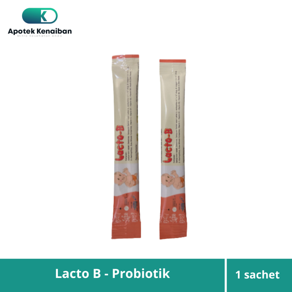 Jual LACTO B SACHET SUPLEMEN PROBIOTIK ATASI MASALAH PENCERNAAN PADA ...