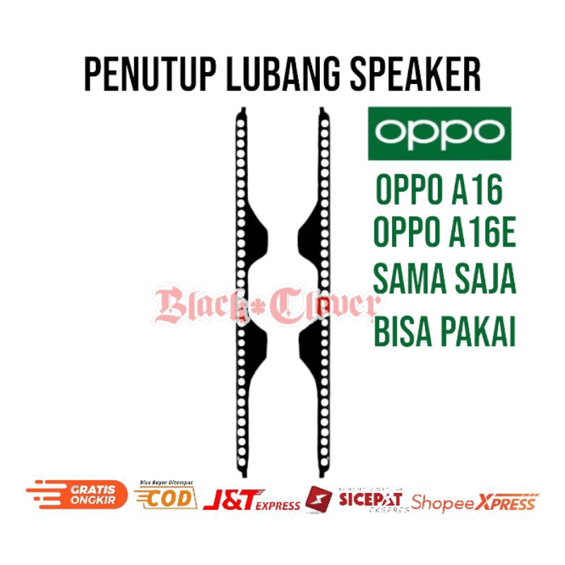 Jual Penutup Lubang Speaker Oppo A16 / A16E Penutup Speaker Spiker ...