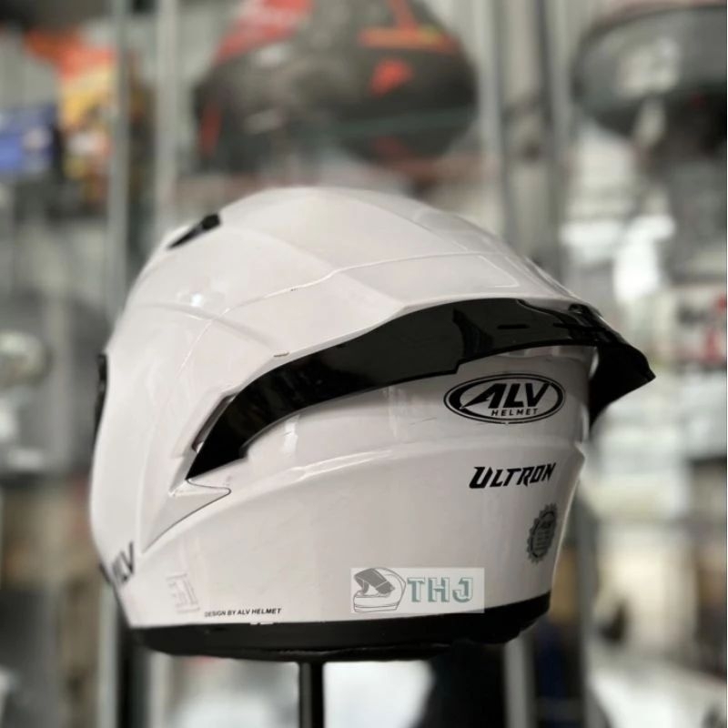 Jual spoiler helm alv ultron/Spoiler 2D ALV ULTRON Warna Hitam Bening ...