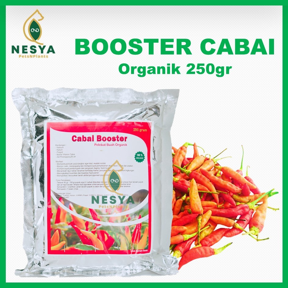 Jual Pupuk Organik Booster Cabai Cabe Pupuk Pelebat Cabai Perangsang Buah Anti Rontok | Shopee ...