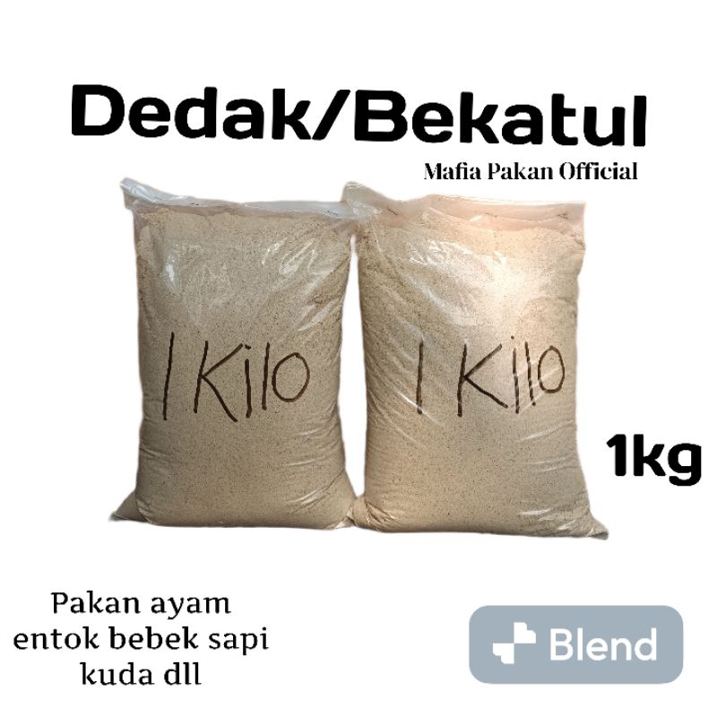 Jual DEDAK HUUT BEKATUL - 1 Kg (Pakan Entok Ayam Bebek) | Shopee Indonesia