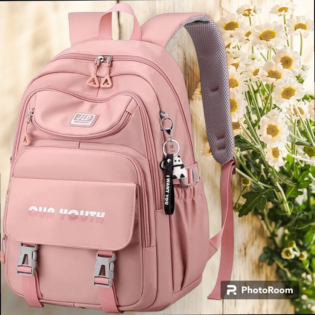 Jual Tas Ransel Anak Sd Smp Sma Ransel Korea Tas Travel Wanita Tas ...