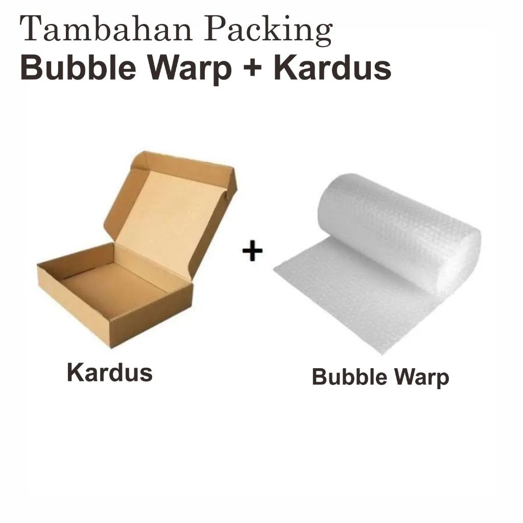 Jual TAMBAHAN PACKING FULL Kardus dan Bubble Warp Pengaman Paket ...