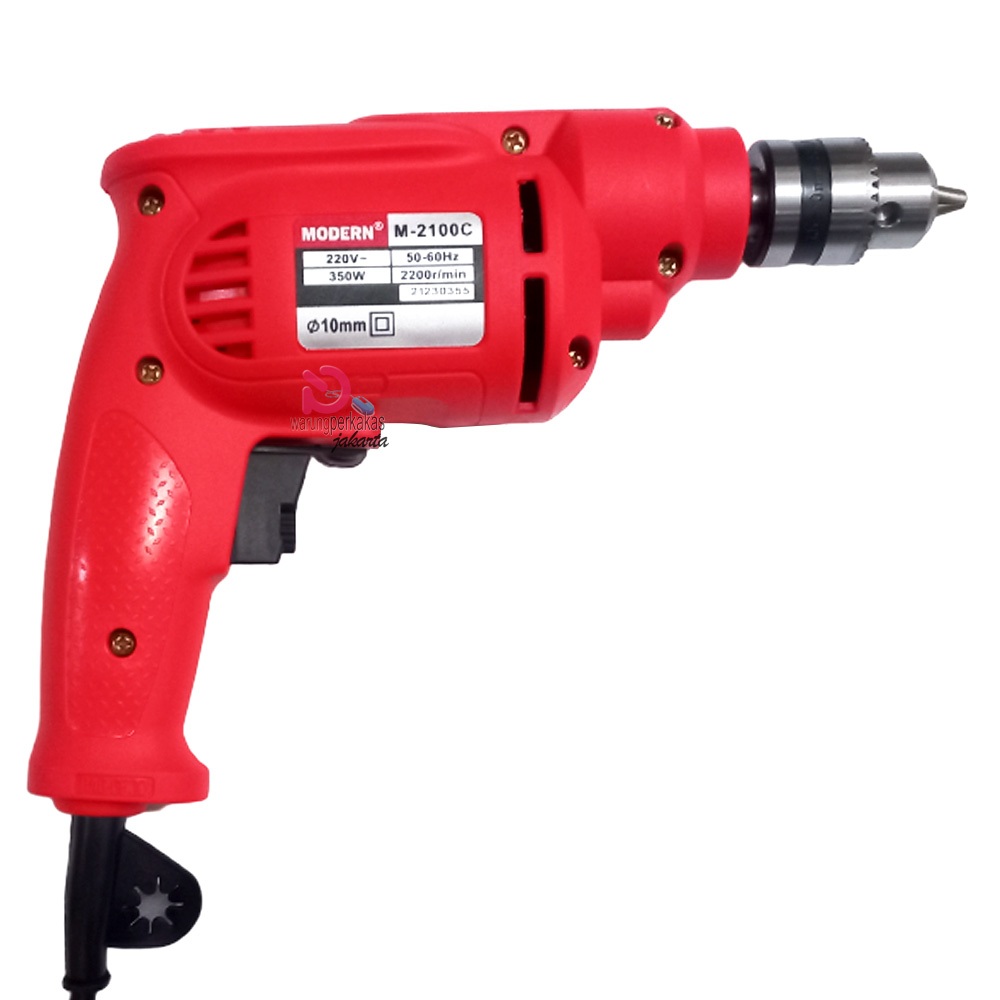 Jual Mesin Modern Bor 10mm 2100c - MODERN Mesin Bor 10mm Merah M-2100c ...