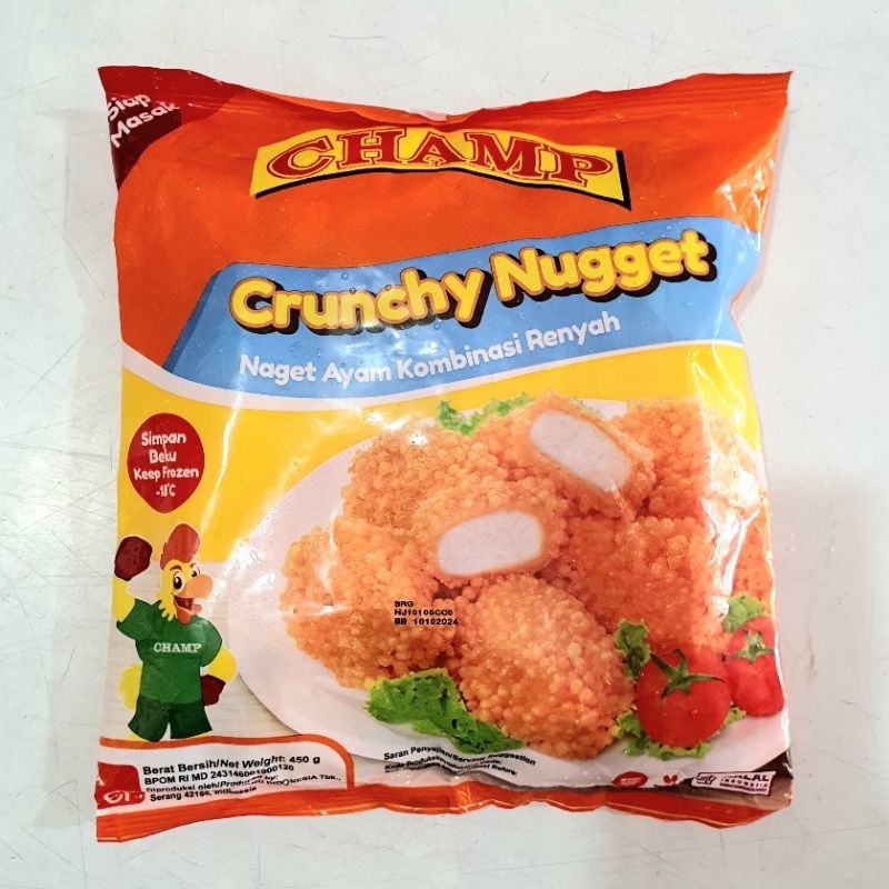 Jual Champ Crunchy Nugget Ayam 450g | Shopee Indonesia
