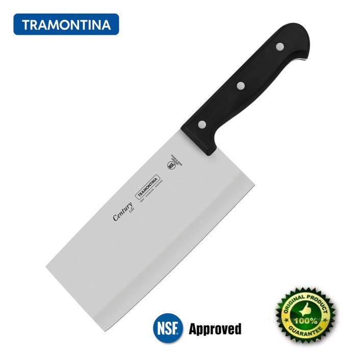 Jual Chinese cleaver knife pisau tramontina century 7" original brazil ...