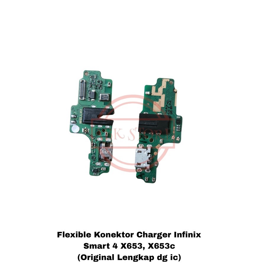 Jual INFINIX SMART 4 X653 X653C PAPAN KONEKTOR FLEXIBLE CHARGER CON CAS PCB | Shopee Indonesia