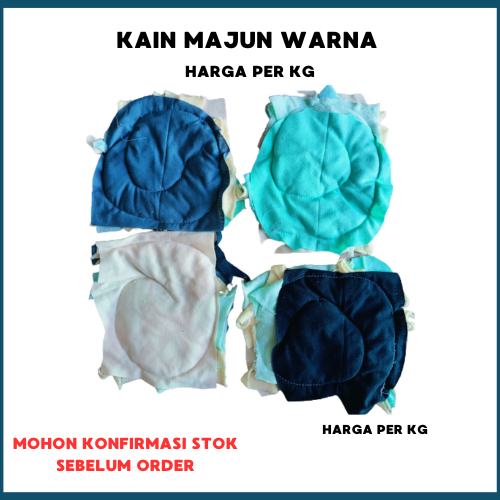Jual Kain Majun Warna 1 Kg | Shopee Indonesia