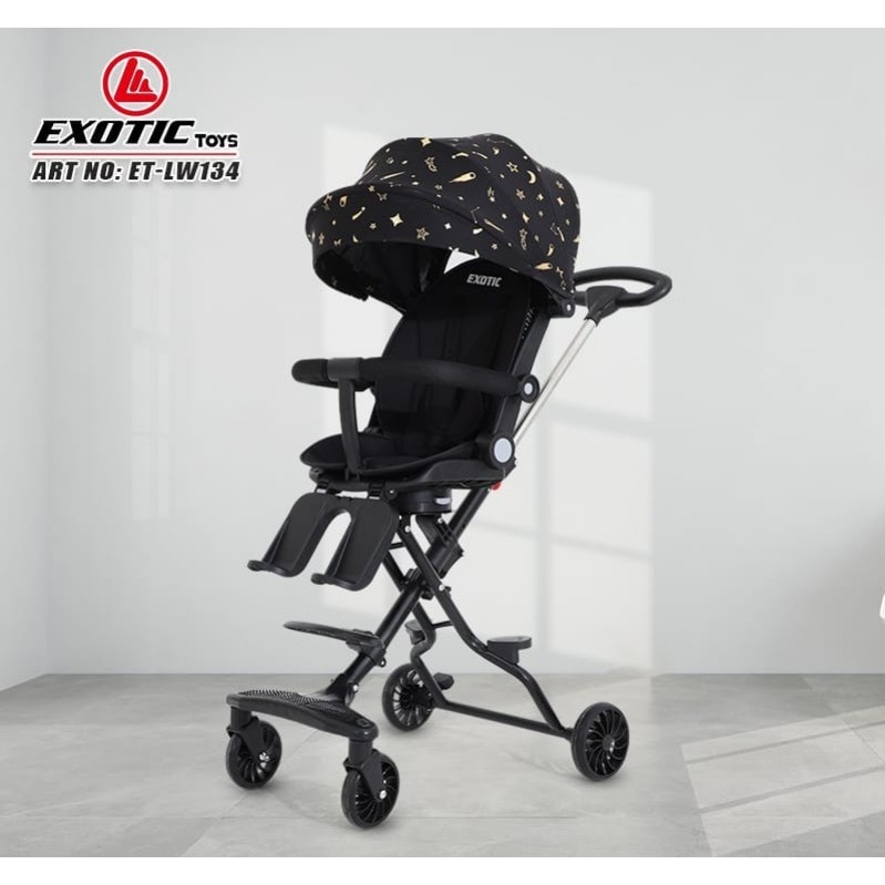 Jual LW 134 BISA TIDUR LURUS - MAGIC STROLLER EXOTIC LW134 | Shopee ...