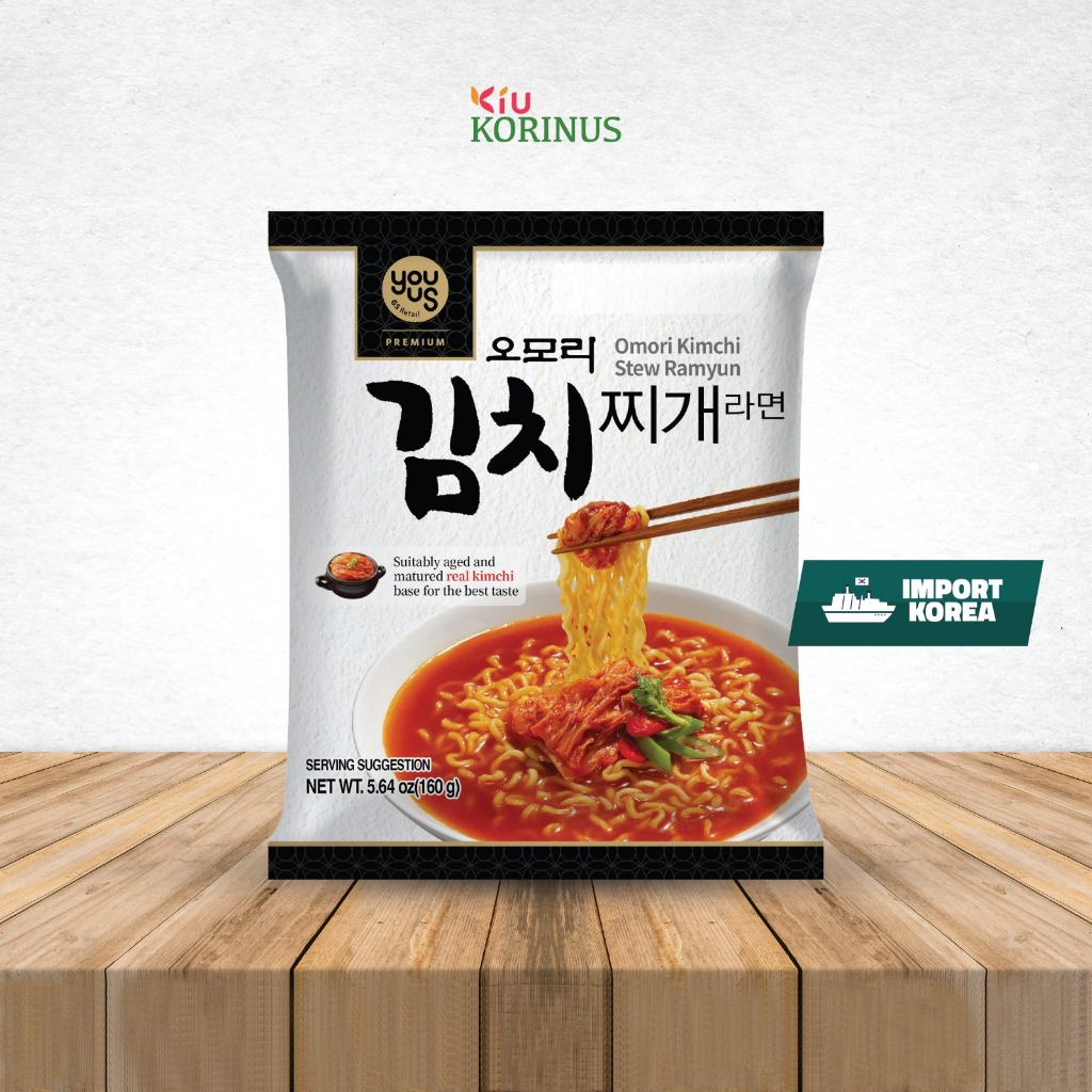 Jual BUY 1 GET 1 - K-Omori Kimchi Stew Ramyun Pack/Mie Instan Rasa ...