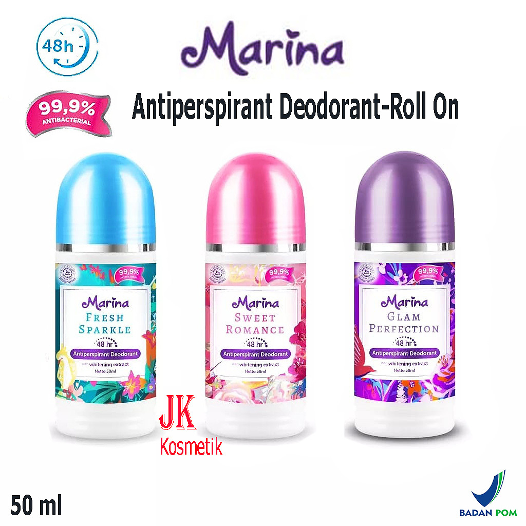 Jual Marina Deodorant Roll On 50 ml | Shopee Indonesia