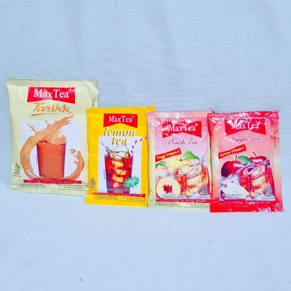 Jual Max Tea Teh Tarik / Lemon Tea (10 Pcs) | Shopee Indonesia