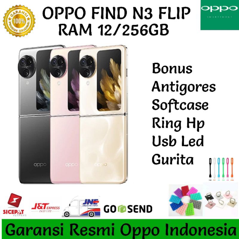 Jual OPPO FIND N3 FLIP 12/256GB GARANSI RESMI OPPO INDONESIA | Shopee ...