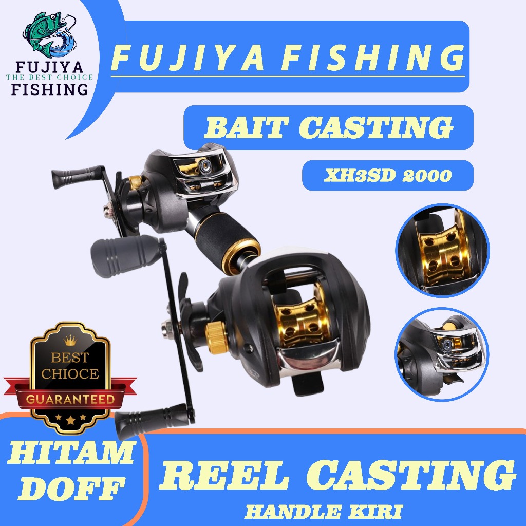 Jual Fujiya Reel Pancing BC New Casting Fishing Reel Max Drag 10kg ...