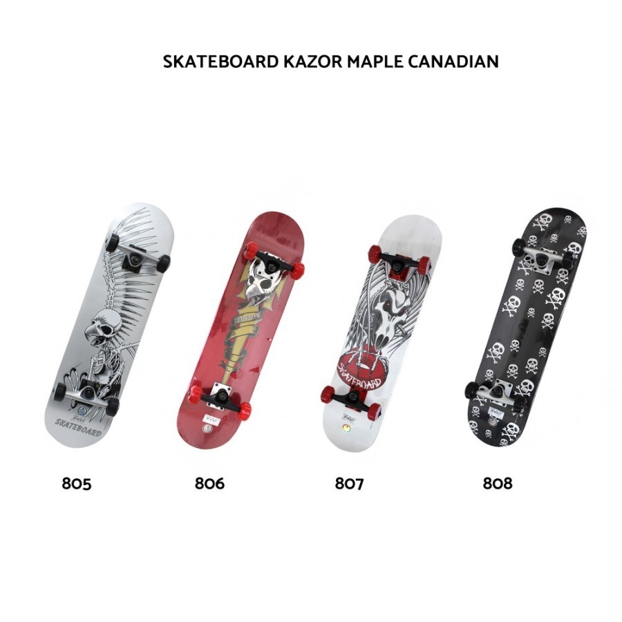 Jual SKATEBOARD KAZOR MAPLE CANADIAN 807 808 XL | Shopee Indonesia