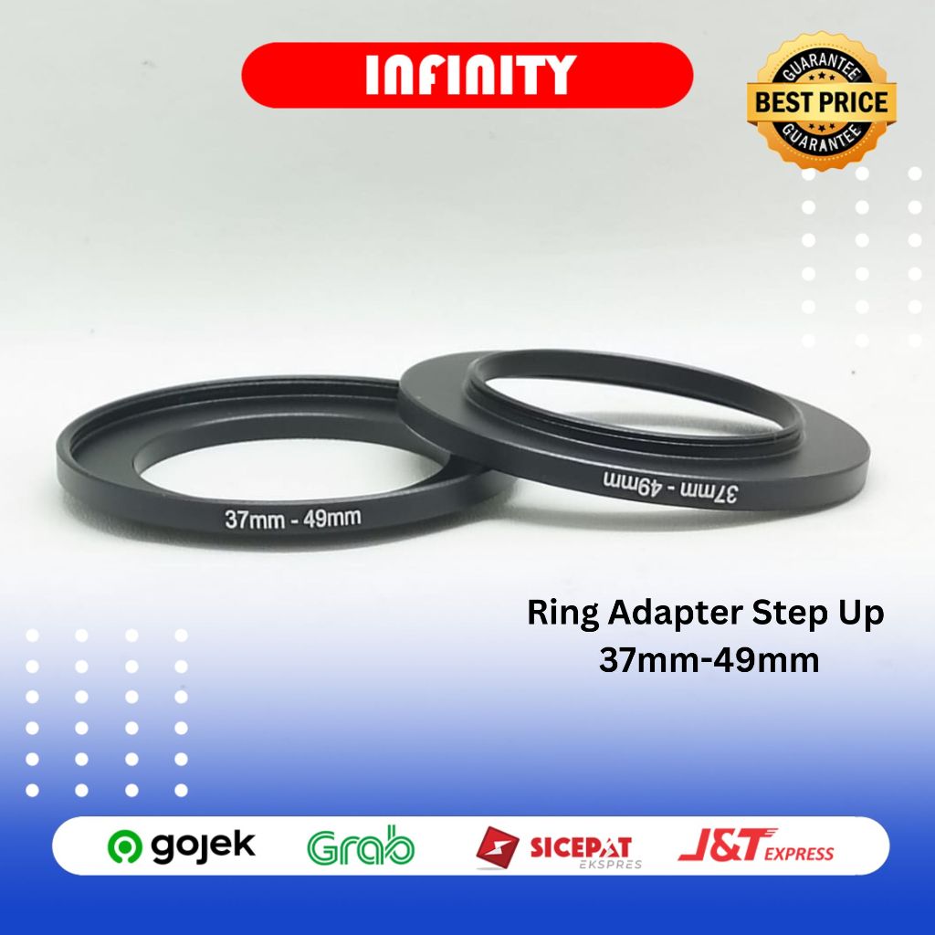 Jual Adapter Filter Lensa Step Up 37mm - 49mm Ring Adapter | Shopee ...