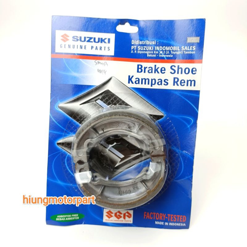 Jual KAMPAS REM BELAKANG SMASH SHOGUN 125 SMASH TITAN ARASHI 54410-35450-000 ASLI ORIGINAL SGP ...