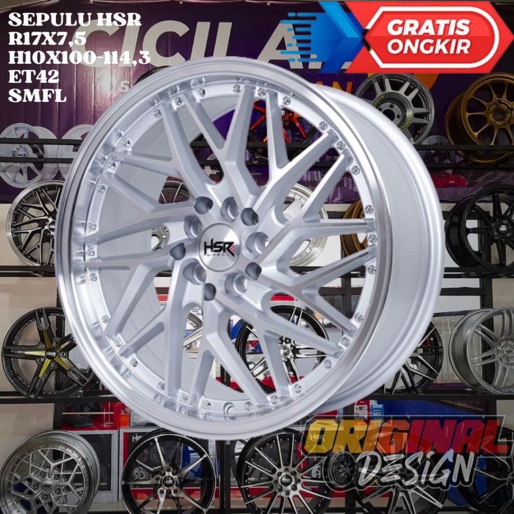 Jual Velg Mobil XPANDER , HRV , WRV , CORTEZ , HSR SEPULU RING 17 R17 MURAH | Shopee Indonesia