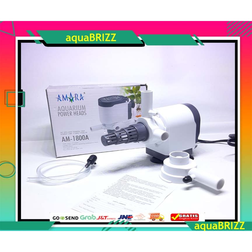 Jual Pompa Air Aquarium Amara Power Head Amara AM 1200 A Low Watt ...