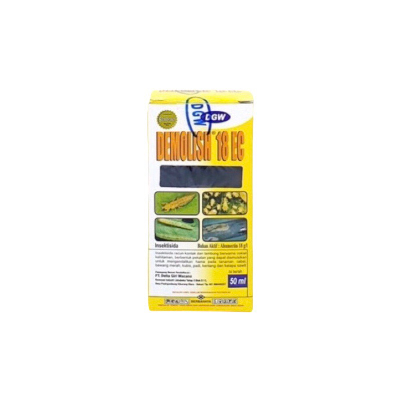 Jual INSEKTISIDA DEMOLISH 18 EC 50 ML ABAMEKTIN | Shopee Indonesia