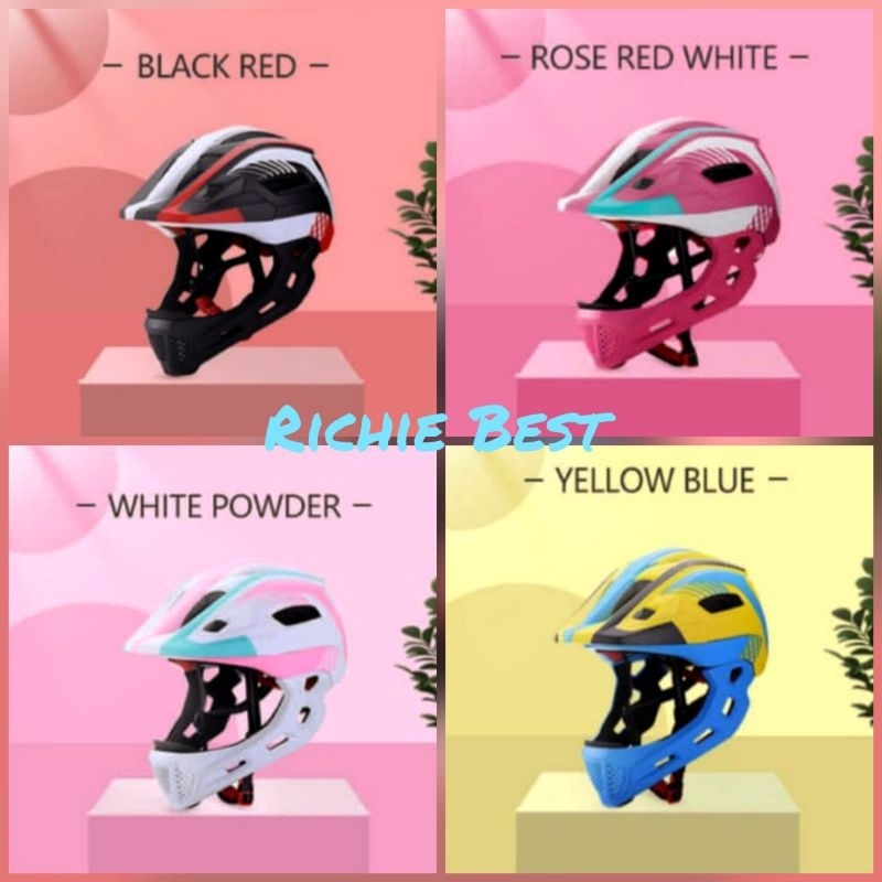 Jual Lixada helm sepeda anak 2 in 1 / Helm pusbike mix color | Shopee ...
